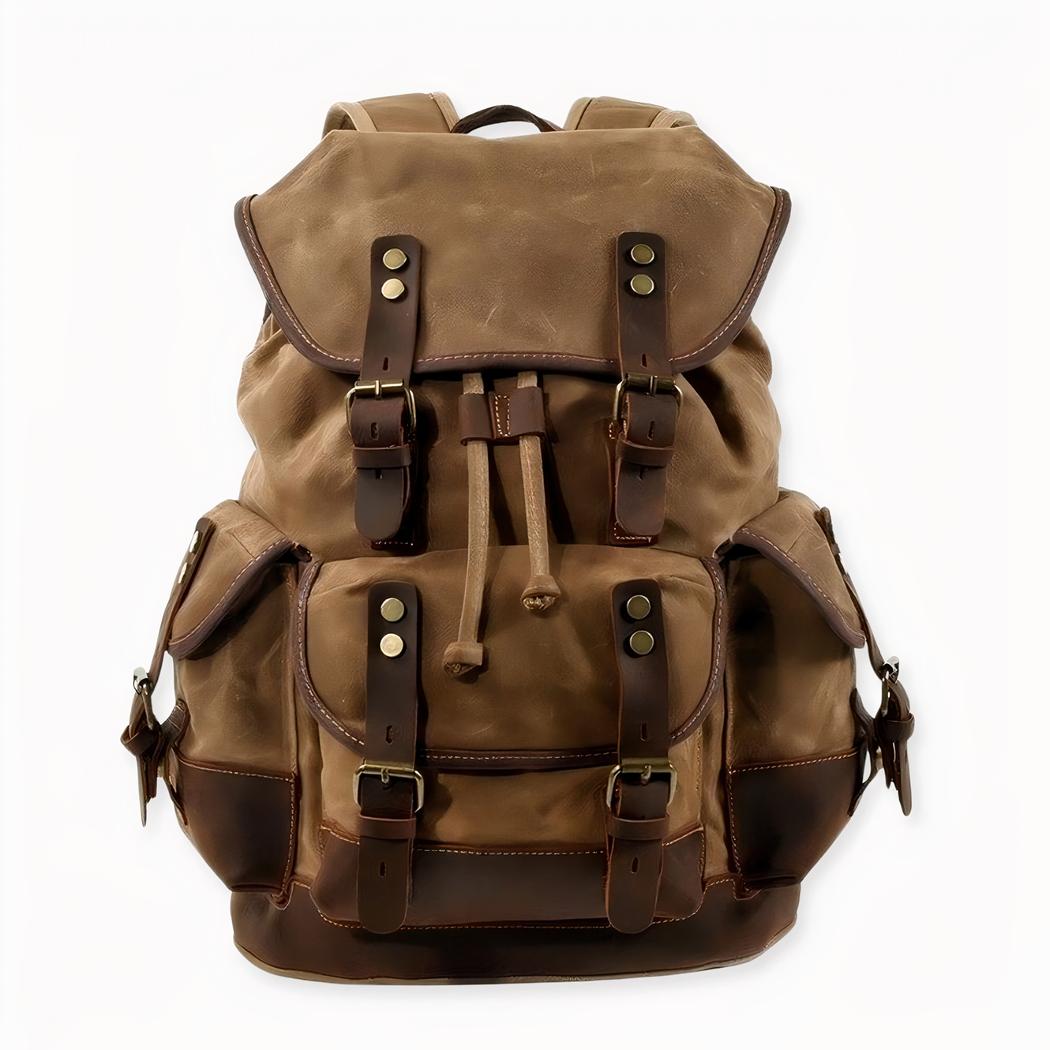 Vintage-Rucksack mit Tasche - Mein Rucksack