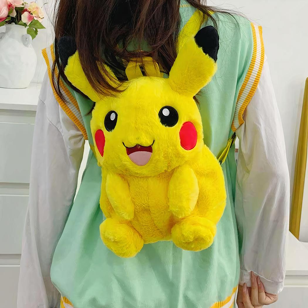 Pokémon Pikachu Rucksack aus Plüsch - Mein Rucksack